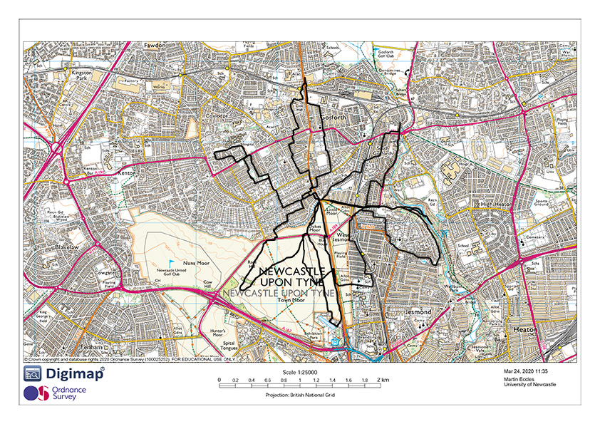 Tuesday 31st March | martin.p.eccles: walk time place sound